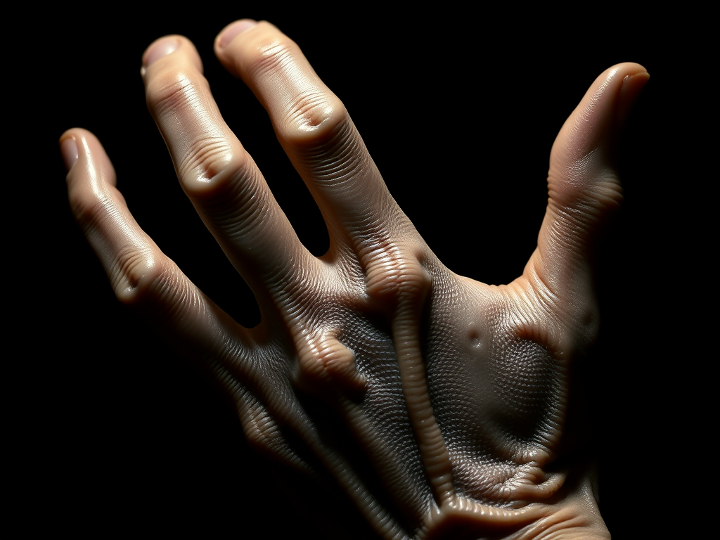 rubbery-alien-hand-with-extra-long-fingers-in-the-dark | Conskipper