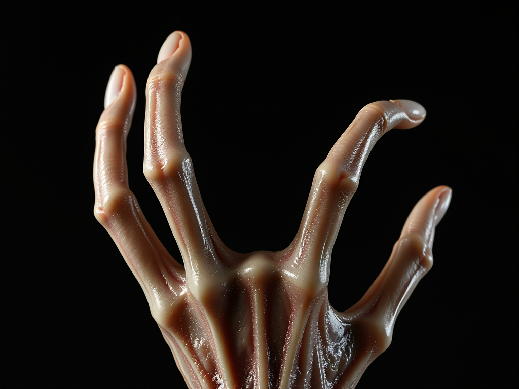 rubbery-alien-hand-with-extra-long-fingers-in-the-dark | Conskipper